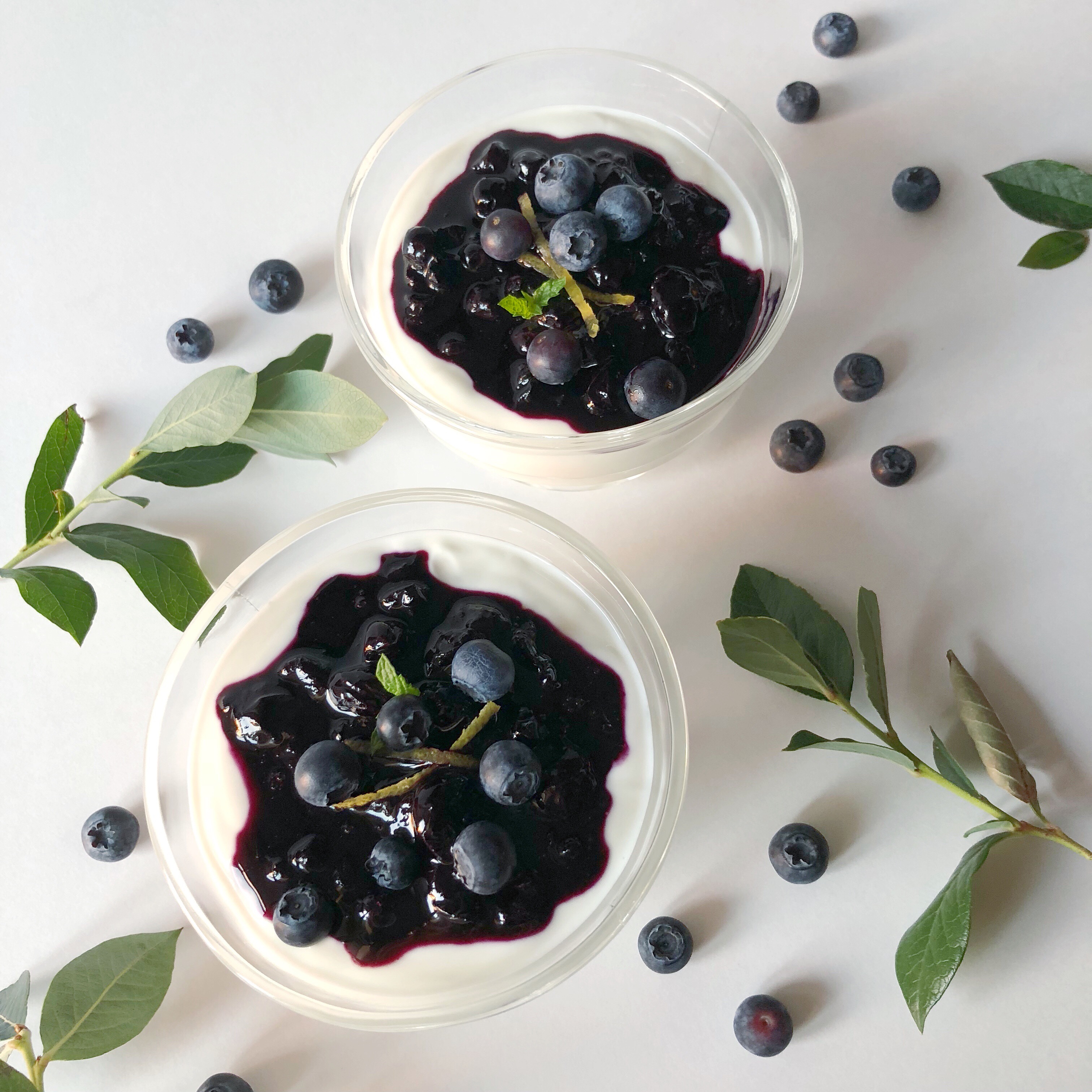 Honeyed Greek Yogurt with Blueberry Jam - Season & Serve