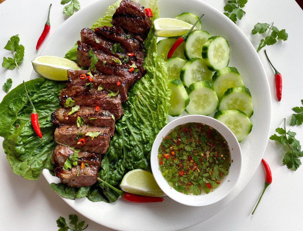 Crying Tiger Beef - Season & Serve