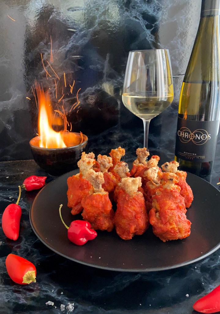Diablo Chicken Lollipops - Season & Serve